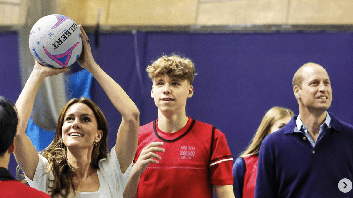 Maxime meets royals as part of World Mental Health Day